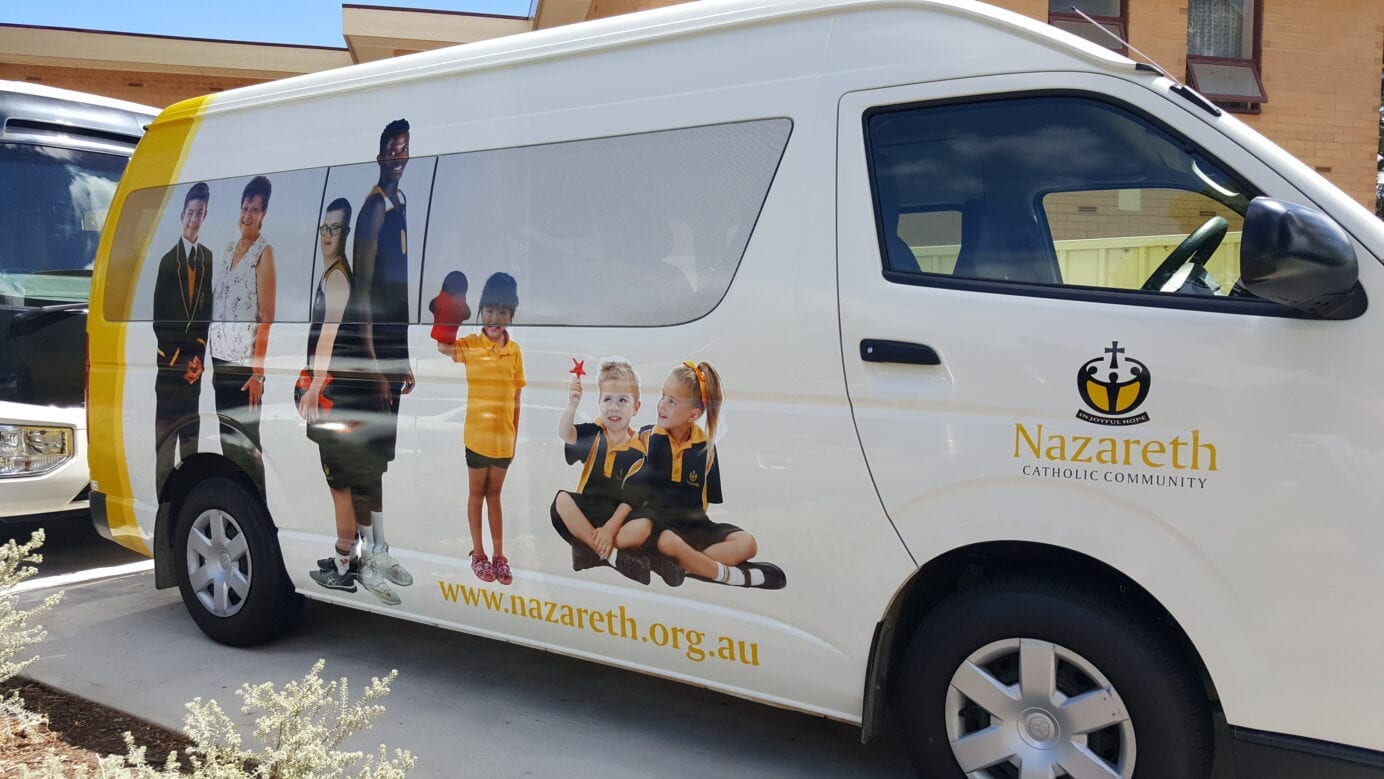 Nazareth Tells It's Story With Stunning Vehicle Bus Graphics | Ideas Hub