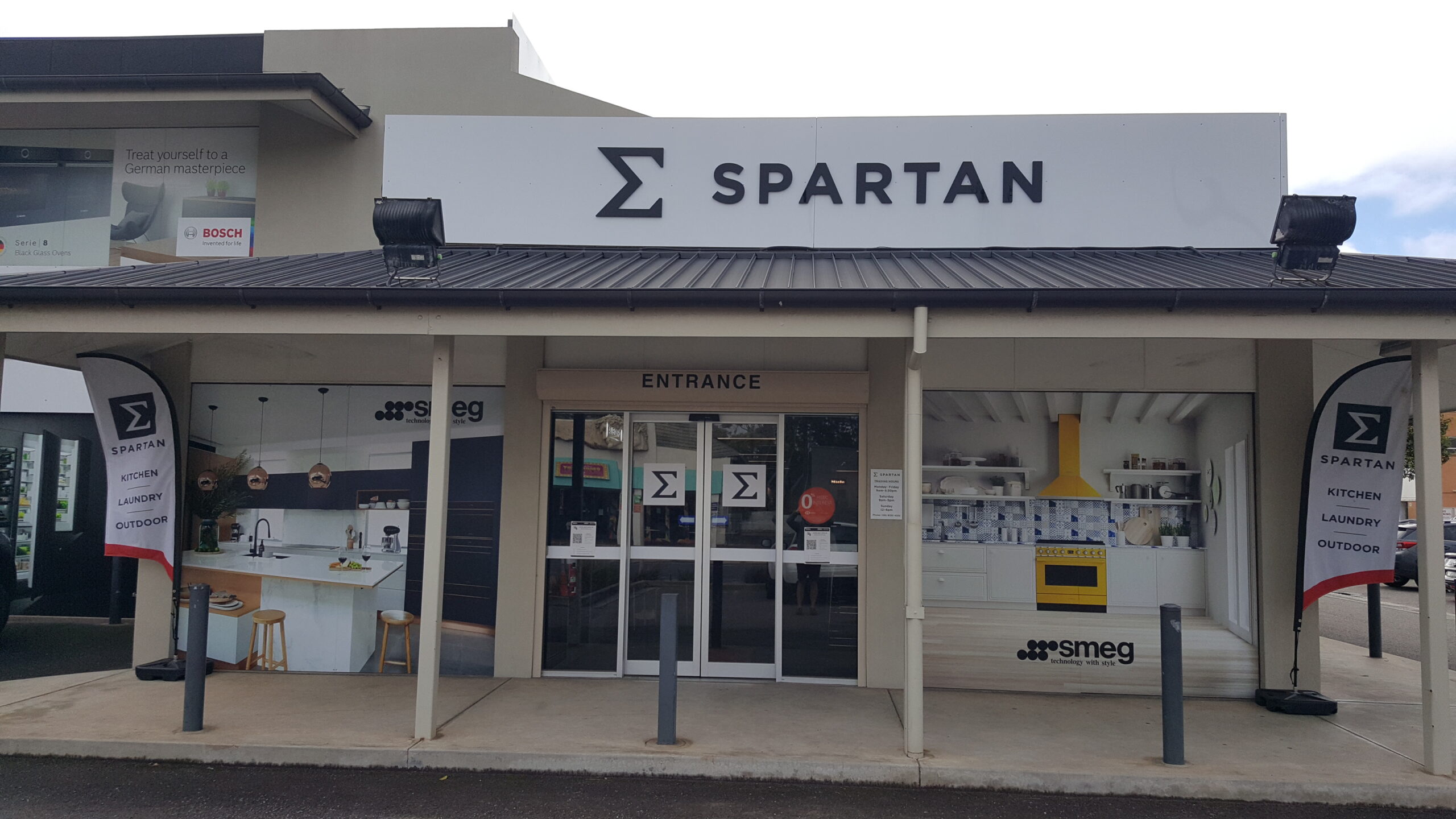 Spartan promotes it's huge range of appliances using a huge range of ...