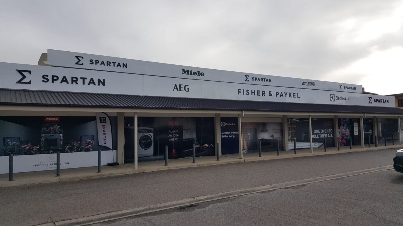 Spartan promotes it's huge range of appliances using a huge range of ...